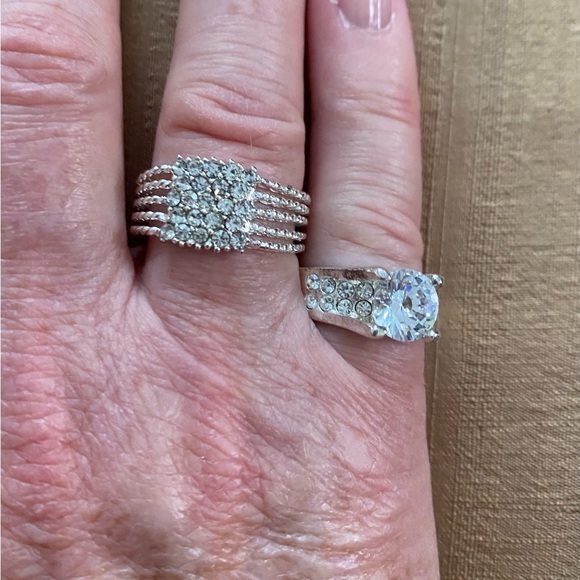 Jewelry | 8 Costume Rings | Poshmark